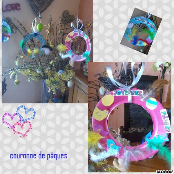 couronne de pâques