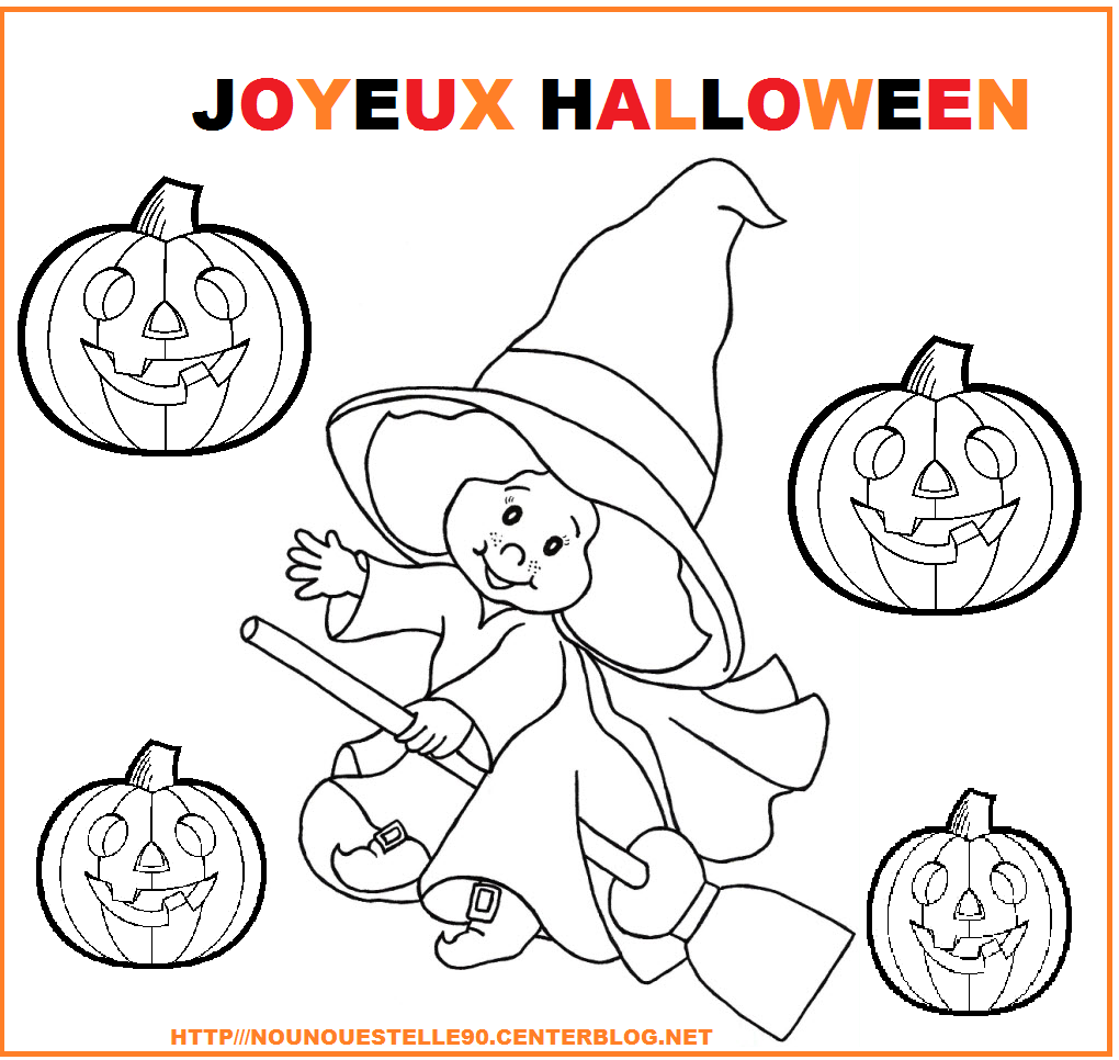 coloriage hallowen - Page 2