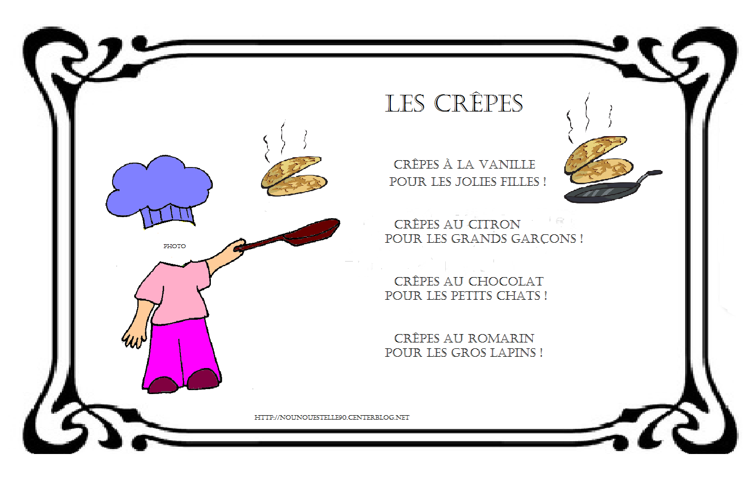 comptines chandeleur