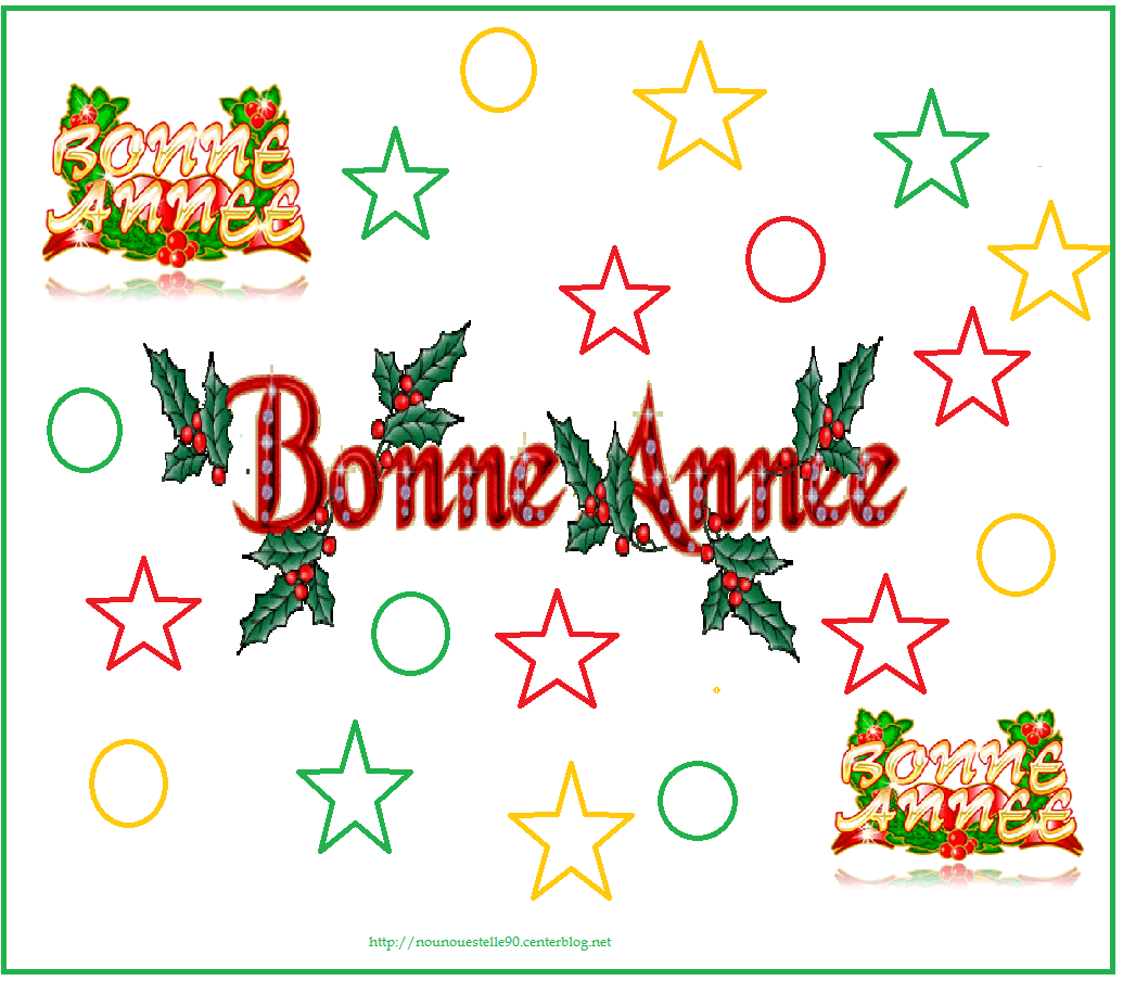 gommettes pour la nouvelle annee