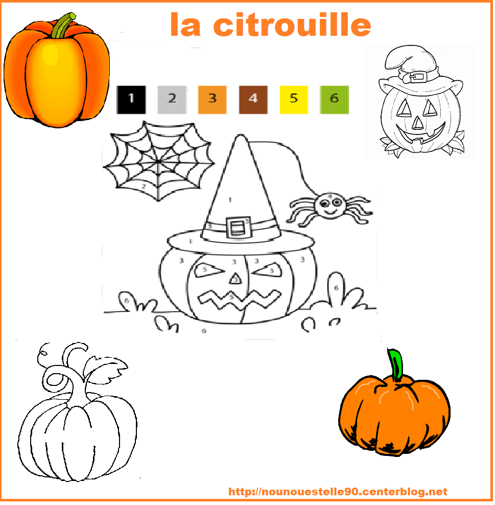 coloriage hallowen - Page 2